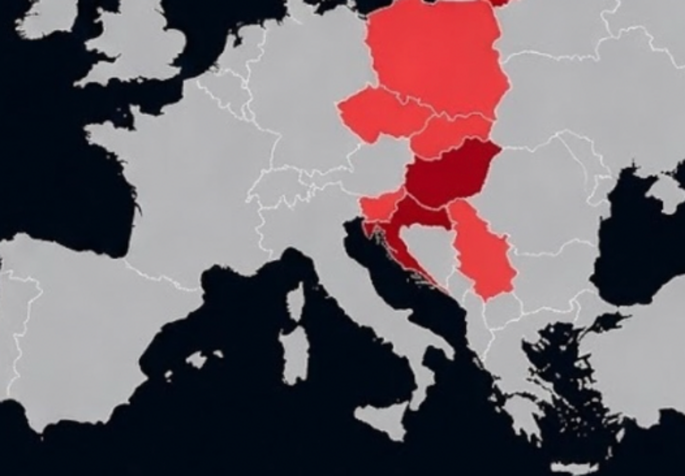 Crna mapa Europe koja ledi krv u žilama: Hrvatska na vrhu ljestvice po ...
